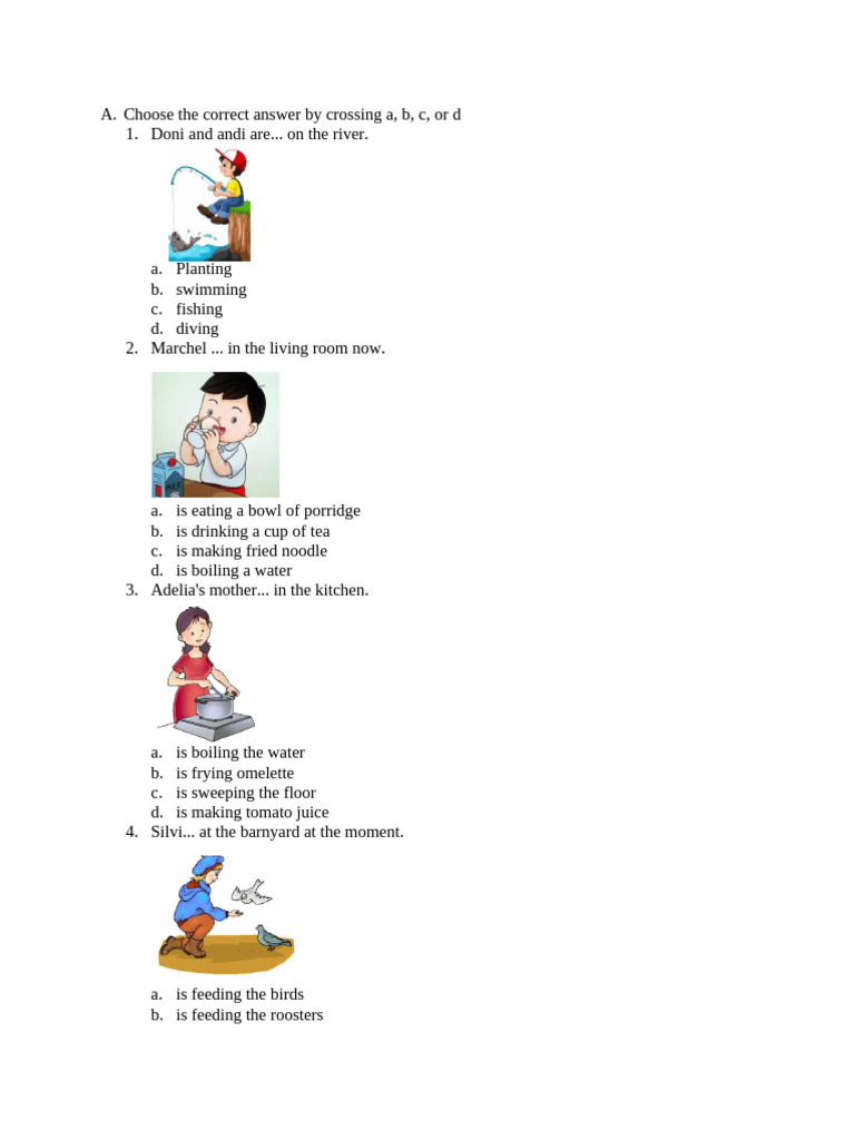 Soal Bahasa Inggris Kelas 4 Mifta | PDF
