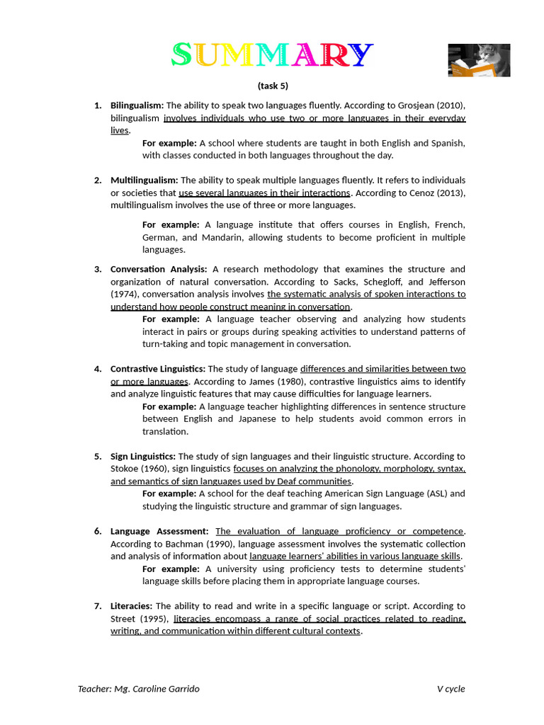 Review Week 2 - Task 5 | PDF