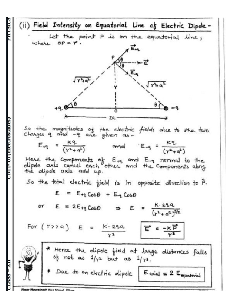 Electric Current And Potential Notes Pdf