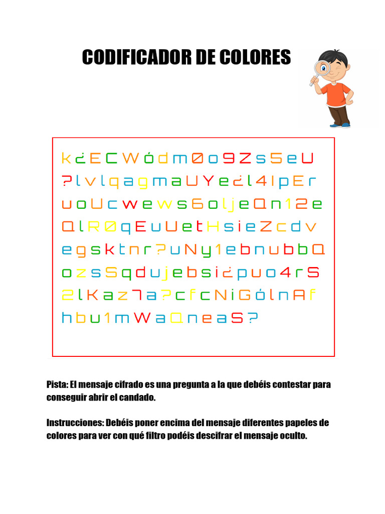 Codificador de Colores Prueba 4 | PDF