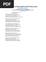 Let Us Build a House Lyrics | PDF | Theology | Christian Belief And ...