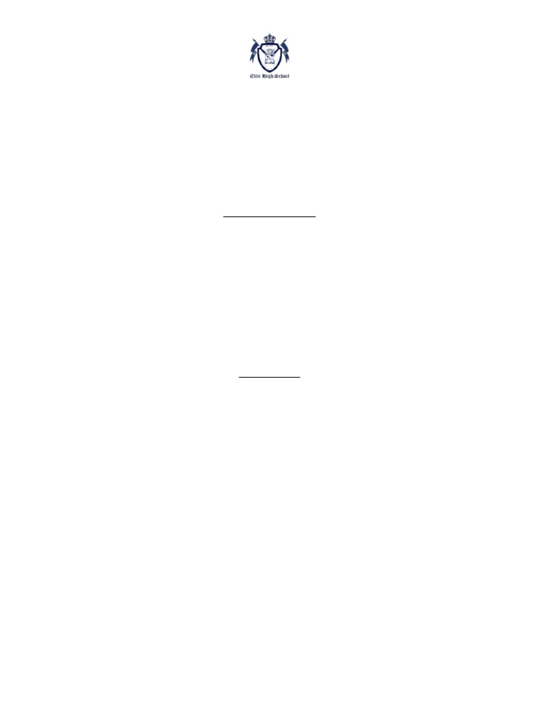 SNC2D Course Outline 2 1 | PDF