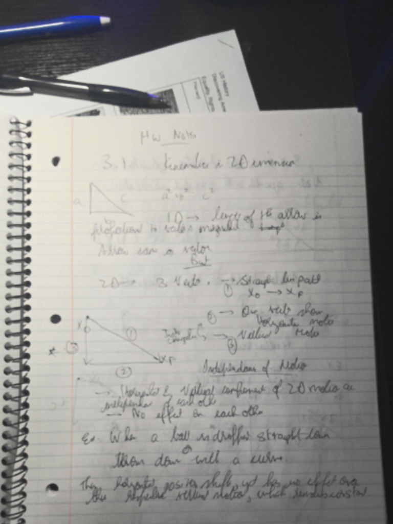 2D Kinematics HW-compressed | PDF