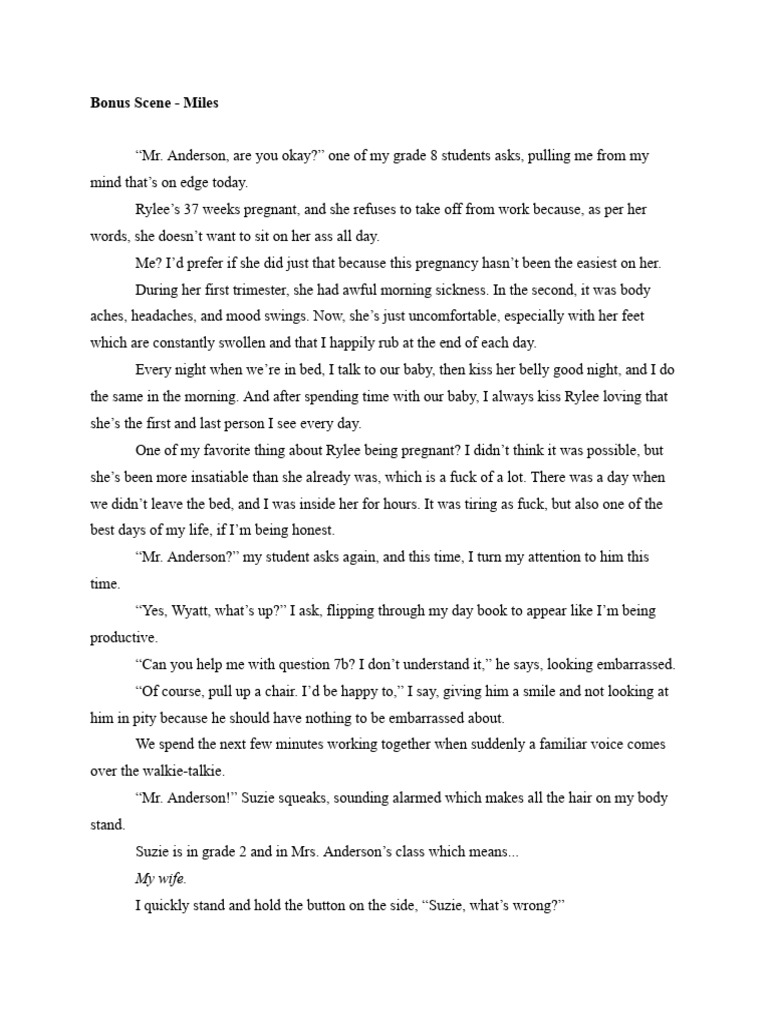Bonus Scene - Miles: My Wife | PDF