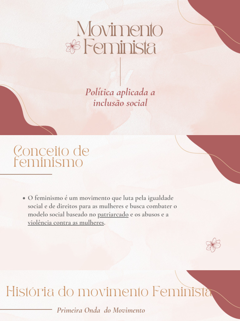 Movimento Feminista | PDF