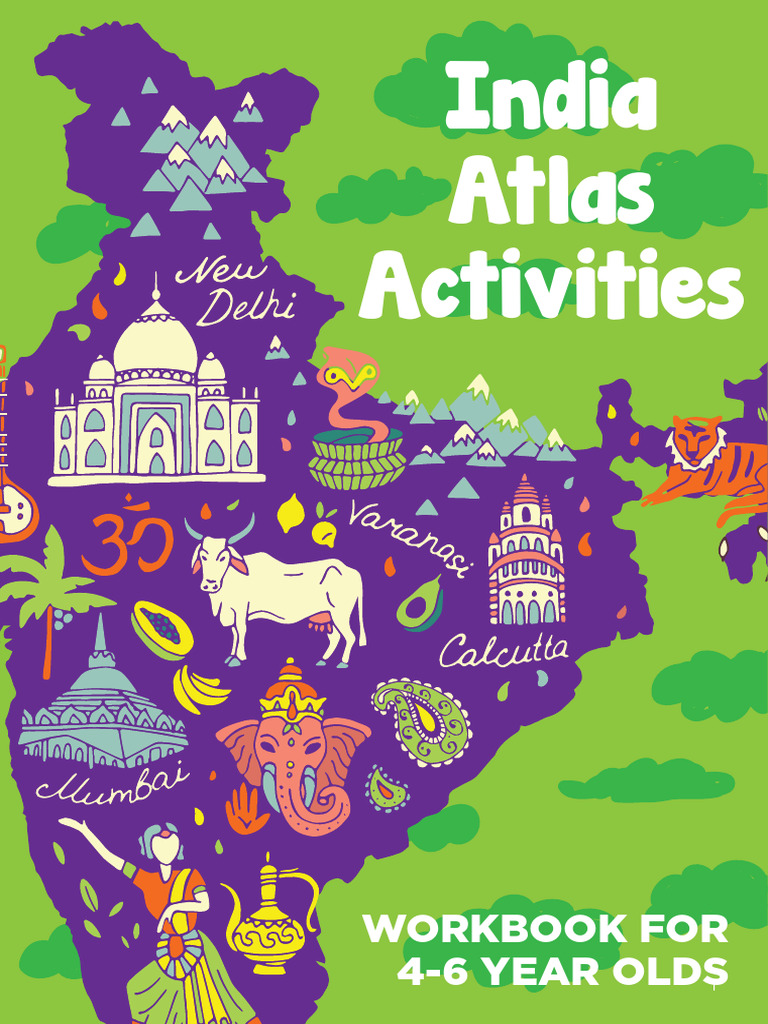 India Atlas Activity Book | PDF
