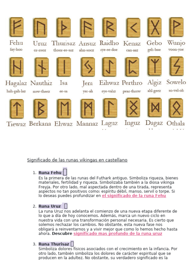 Runas vikingas | PDF