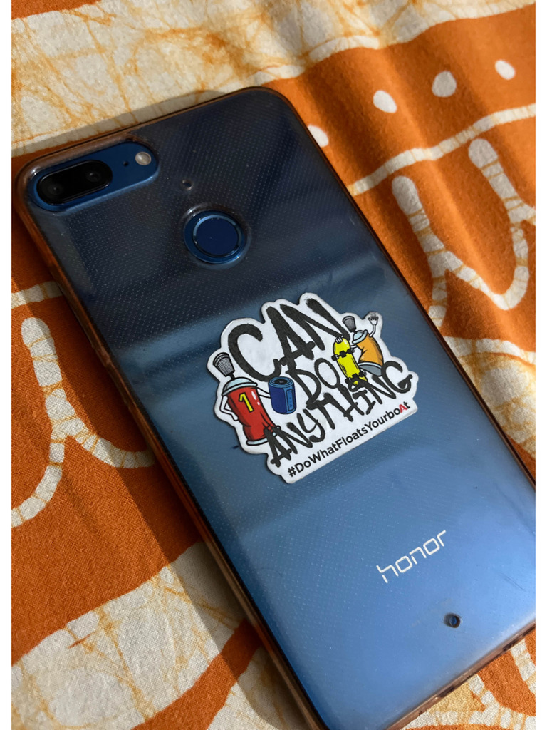 Can Do Anything Mobile Sticker | PDF