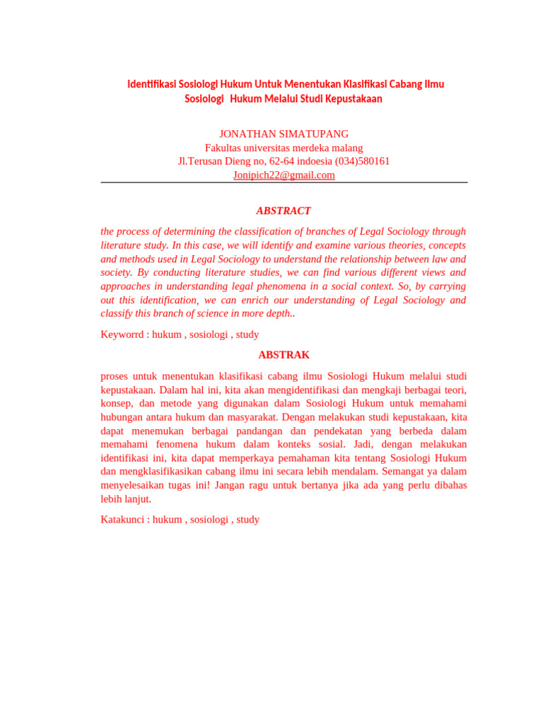 Tugas Catatan Revisi BHS Indo by Mahrus Ali | PDF