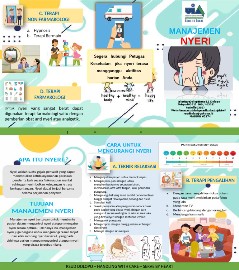 LEAFLET Manajemen Nyeri | PDF