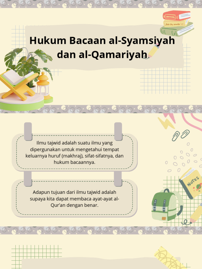 Alif Lam Syamsiyah Dan Qamariyah | PDF