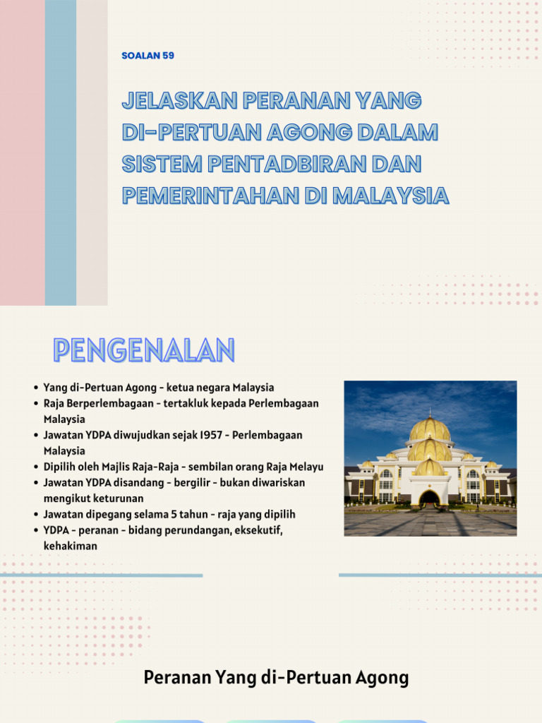 S59 - Peranan YDPA | PDF