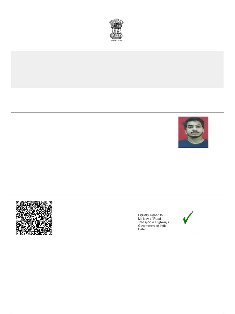 Driving License | PDF