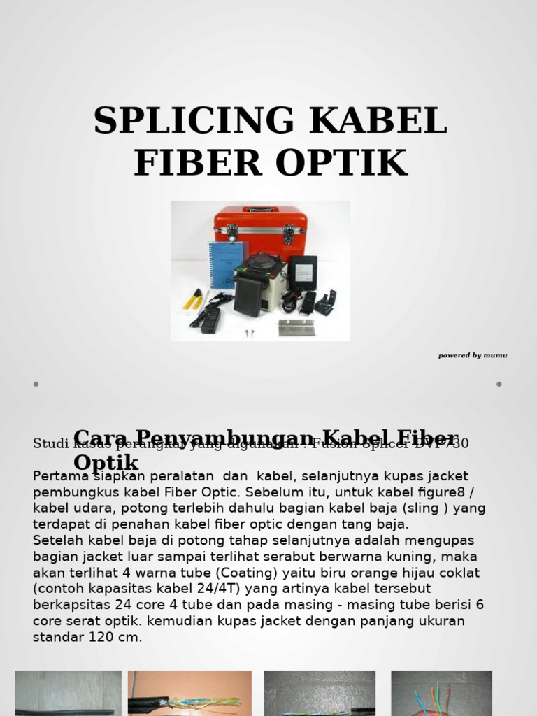 How To Splicing FO | PDF