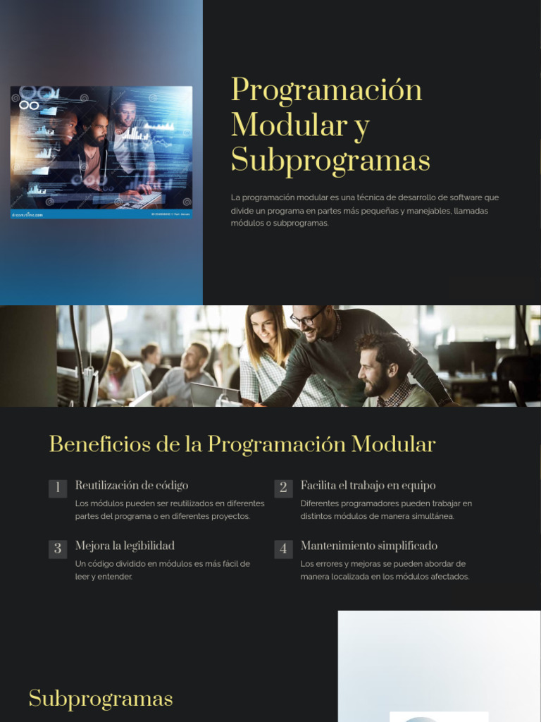 Programacion-Modular-y-Subprogramas | PDF