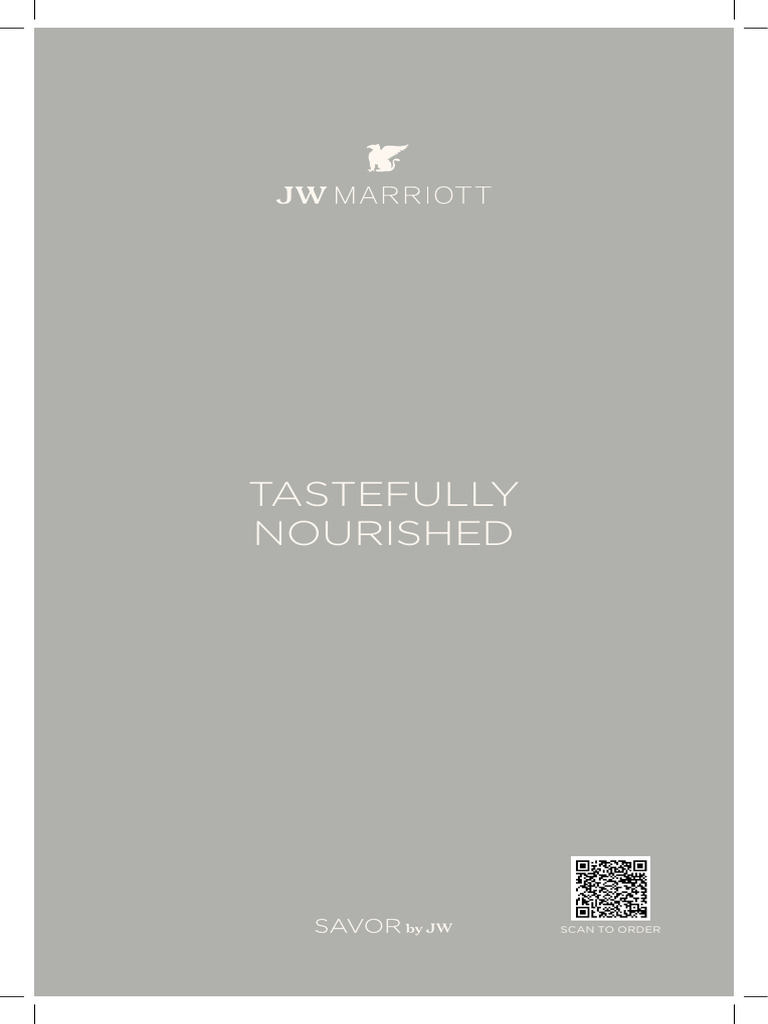 (Jakarta) (JW Marriott) in Room Dining Menu | PDF