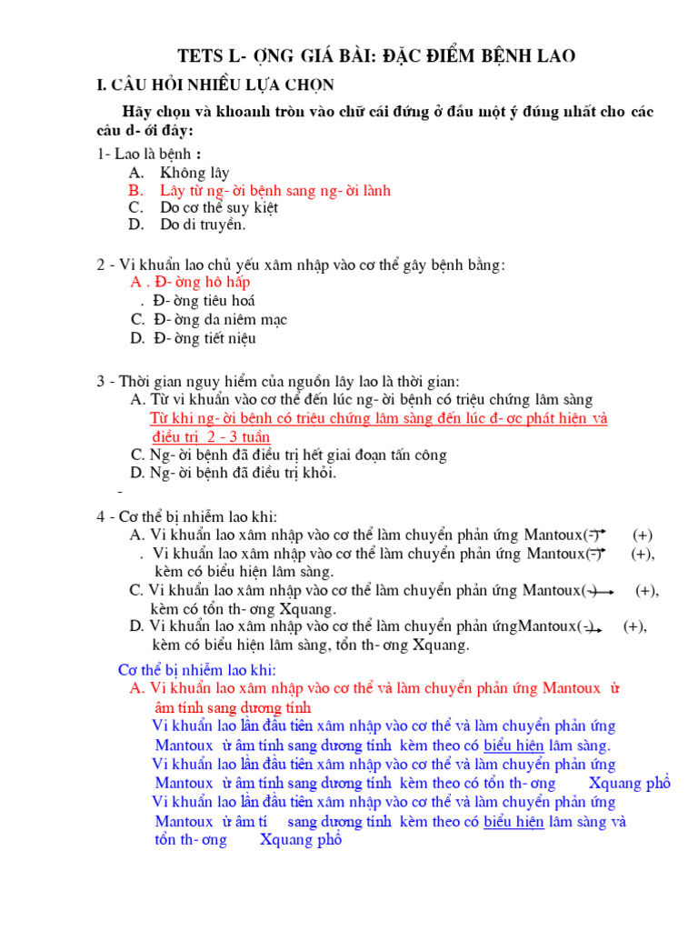 TEST-LAO | PDF