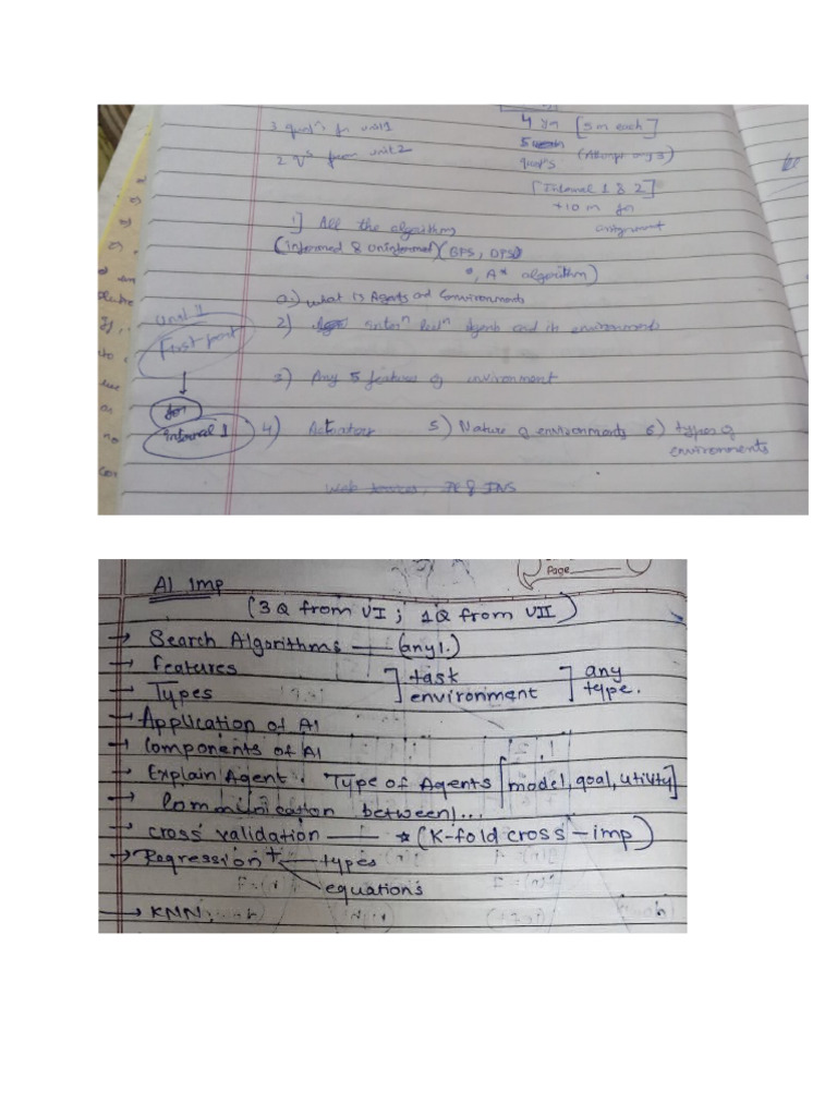 AI Internals 1 Imps | PDF