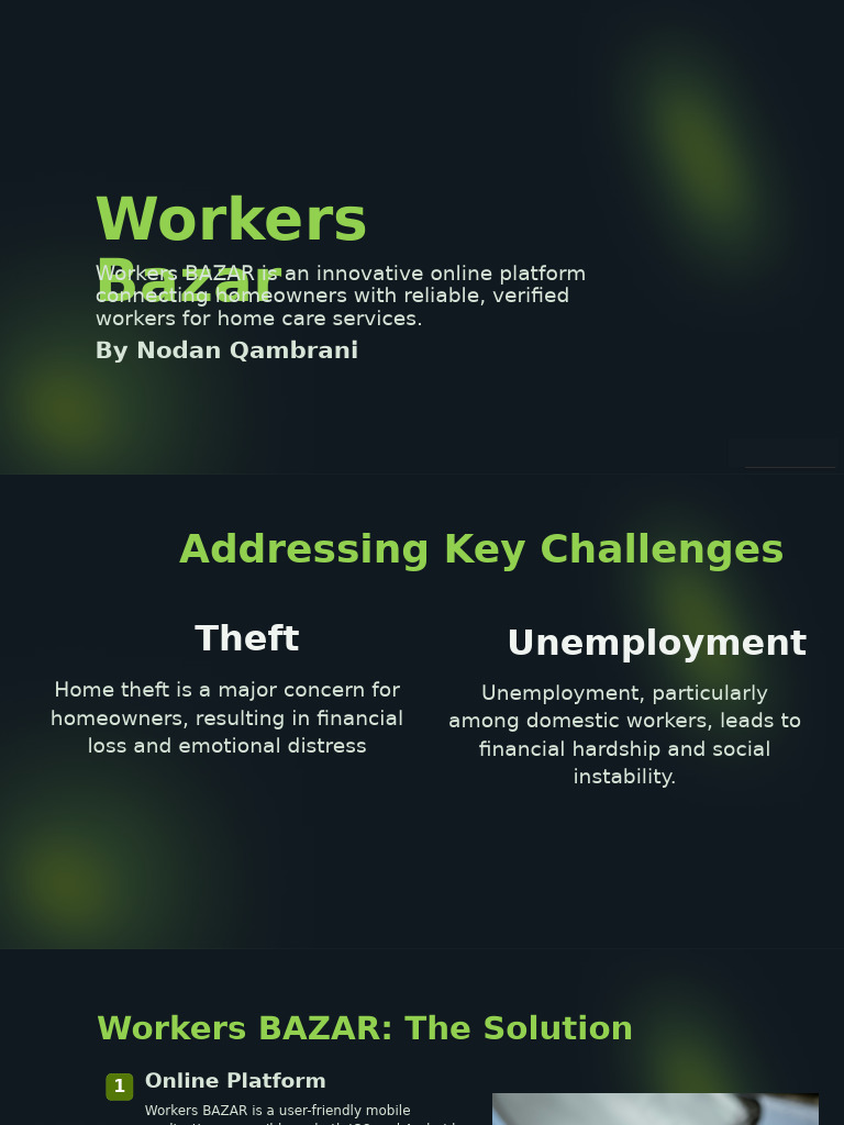 Workers BAZAR Zain | PDF