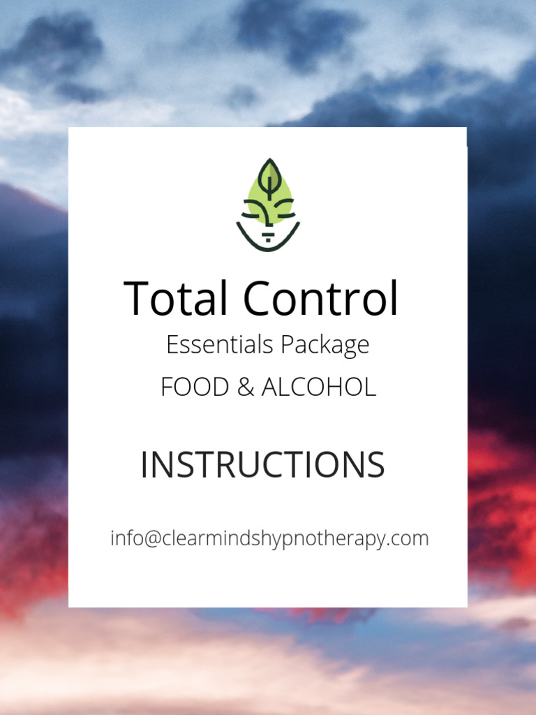 001 Total Control Instructions | PDF | Meditation | Headphones