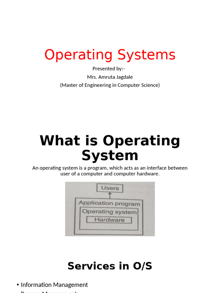 Operating Systems | PDF