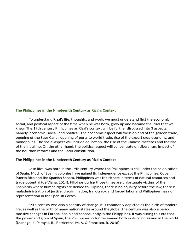 Life and Works of Rizal | PDF Life and Works of Rizal | PDF