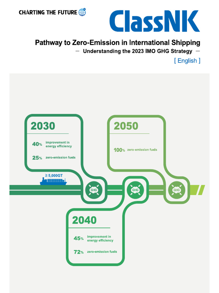 PathwaytoZero-EmissioninInternationalShipping ClassNK En | PDF