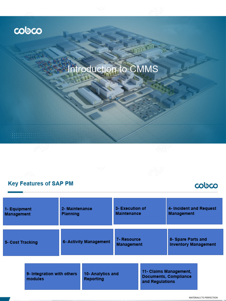 Introduction To CMMS | PDF