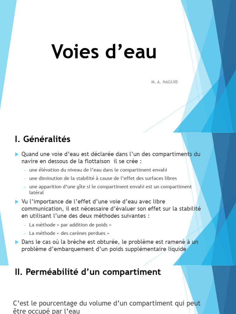 Voies D'eau | PDF