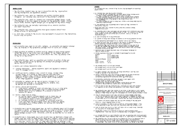 ST-01 GENERAL NOTE | PDF