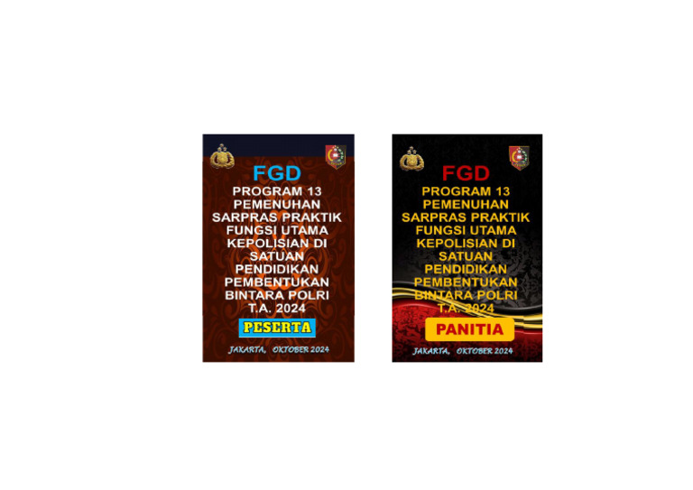 Name Tag FGD 24 Ok 1 | PDF