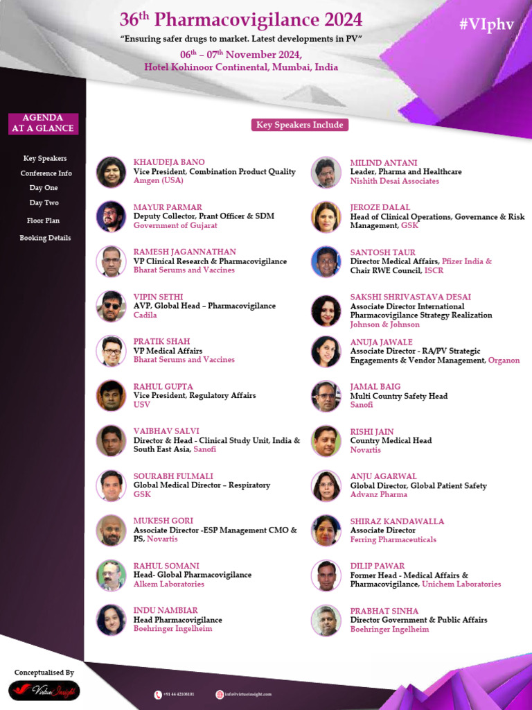 36th Pharmacovigilance 2024 | PDF