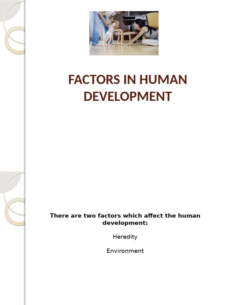 Factors of Human Development | PDF