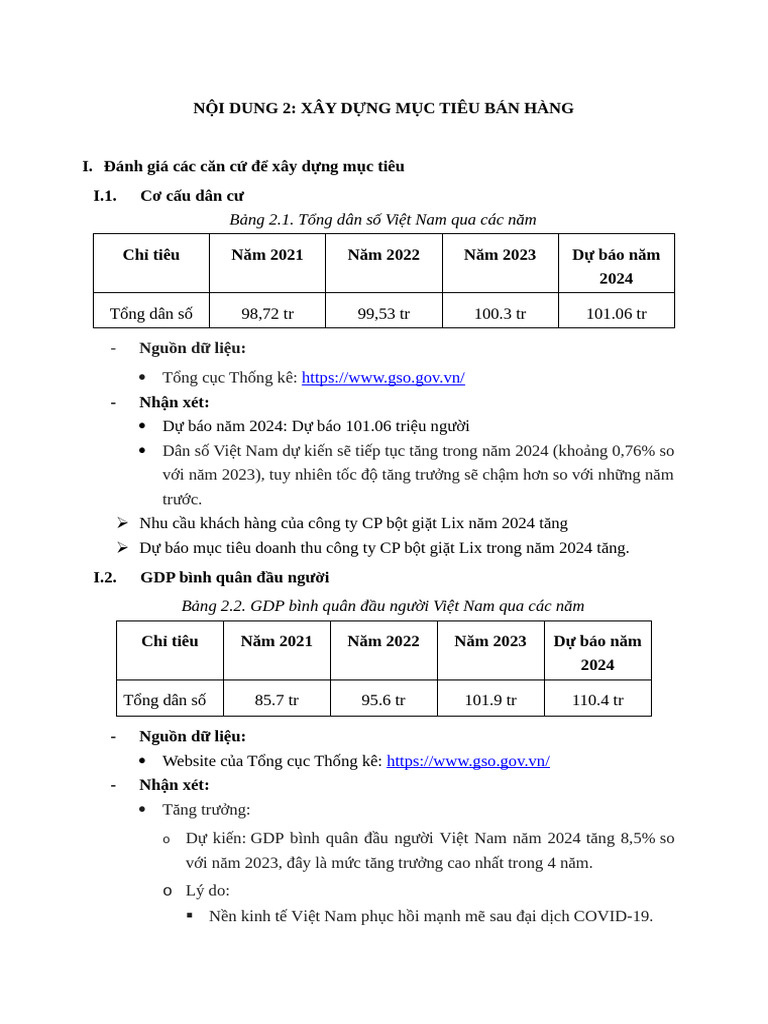 Bùi Đình Kiên - N I Dung 2 - TH QTBH | PDF