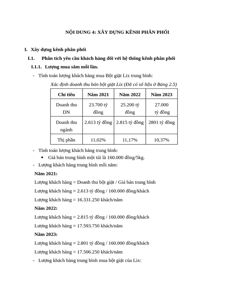 Bùi Đình Kiên - N I Dung 4 - TH QTBH | PDF