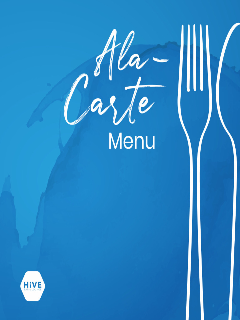 Hive Bar Menu | PDF