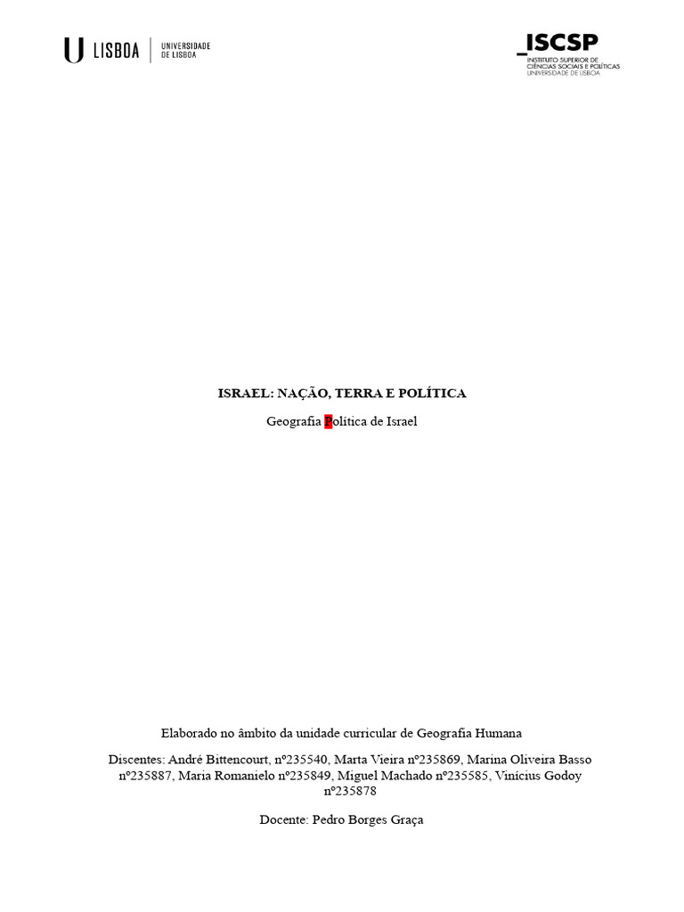 GH - Trabalho Final | PDF