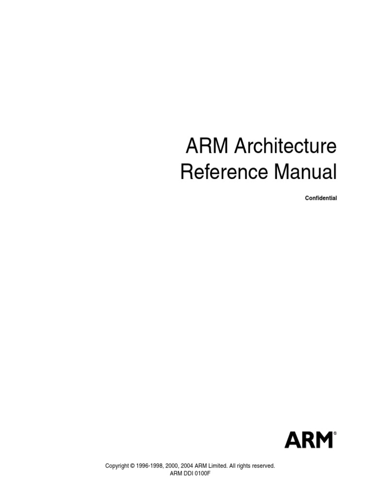 ARM Documentation Spec | PDF