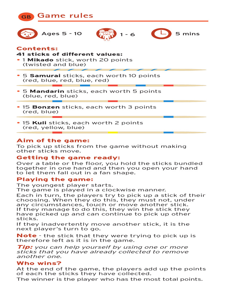 Makido Game Rules | PDF