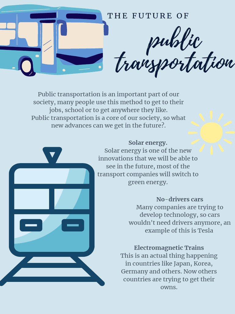 The Future of The Public Transportation | PDF
