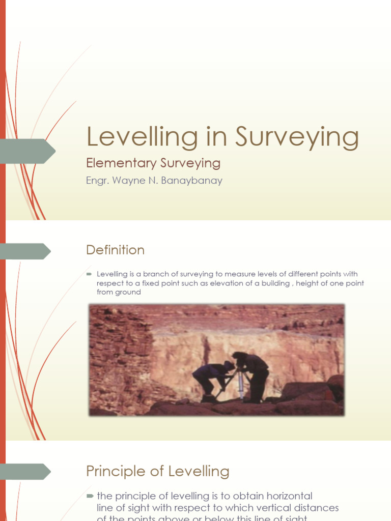 Lesson 4 Leveling Part 2 | PDF