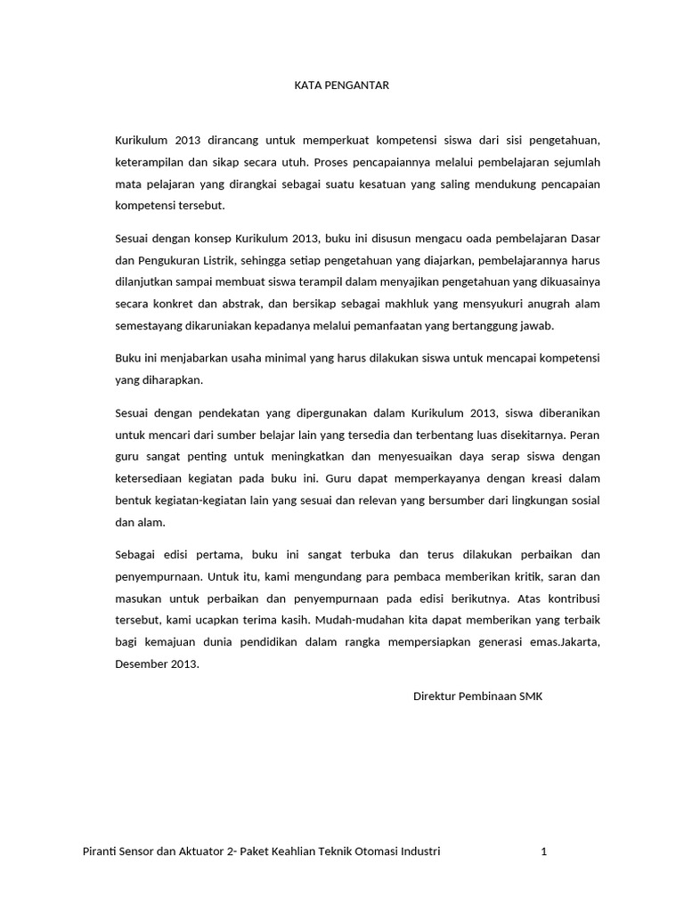 Buku Bahan Ajar Sensor Dan Aktuator 2 (Repaired) | PDF