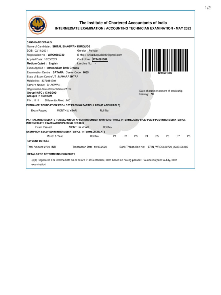 Registration Form WRO0680720-IPC | PDF