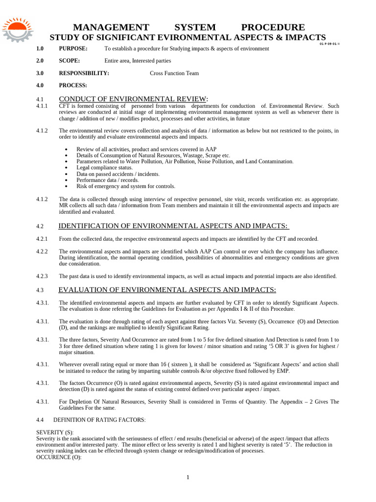 Aspect Impact Study-Old 23.03.04 | PDF