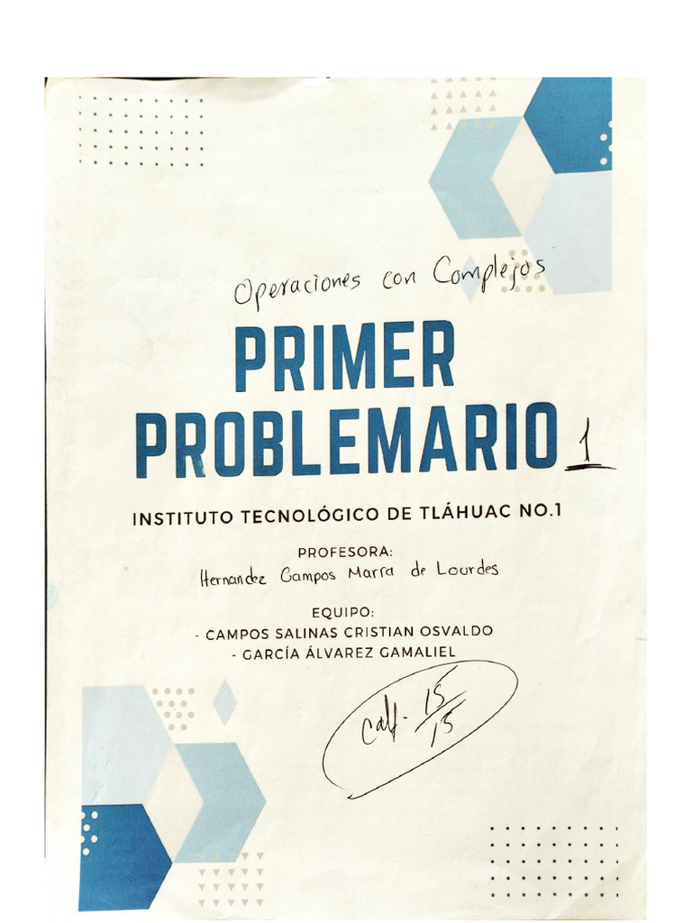 Primer Problemario | PDF