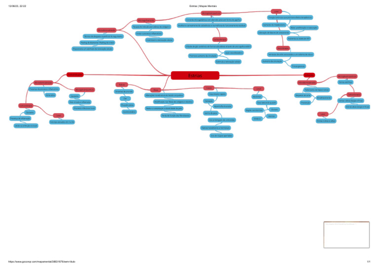 Mapas Mental - Estrias | PDF
