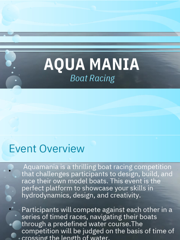 AQUA MANIA Rulebook | PDF