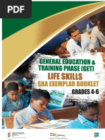 Foundation Phase Grade R SBA Booklet | PDF | Educational Assessment ...