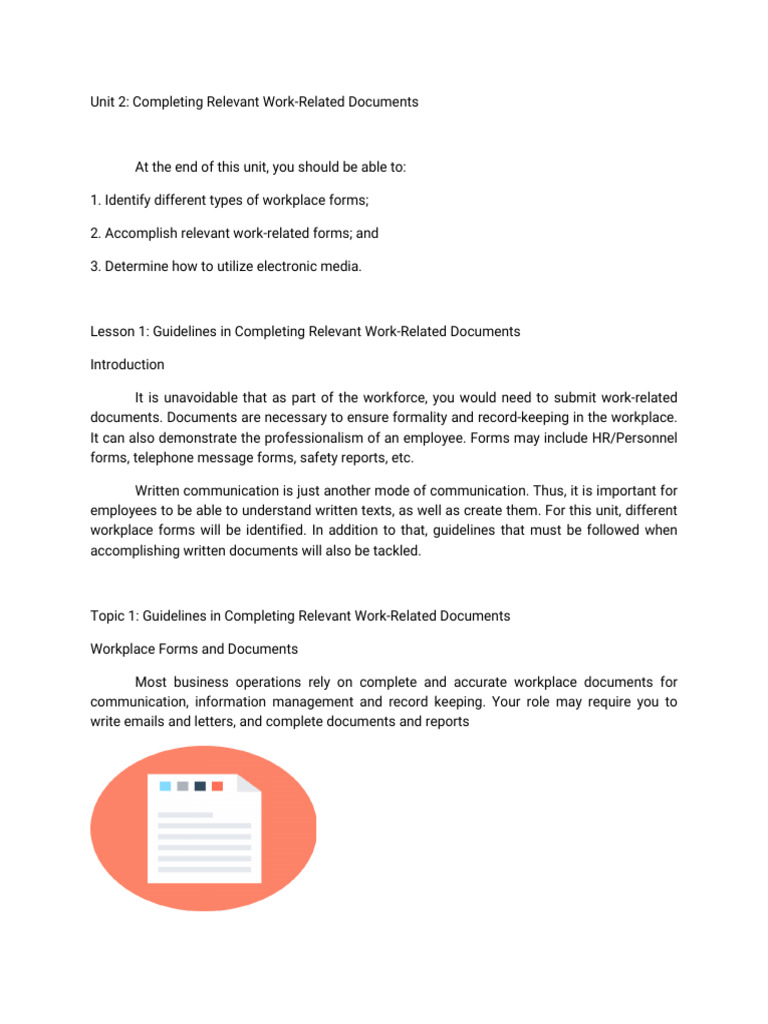 Unit 2 Lesson 1 | PDF