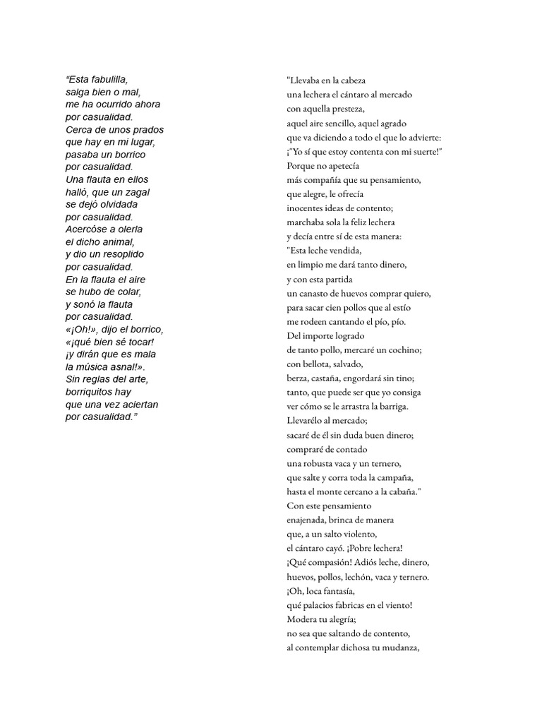 Fábulas Ilustradas | PDF